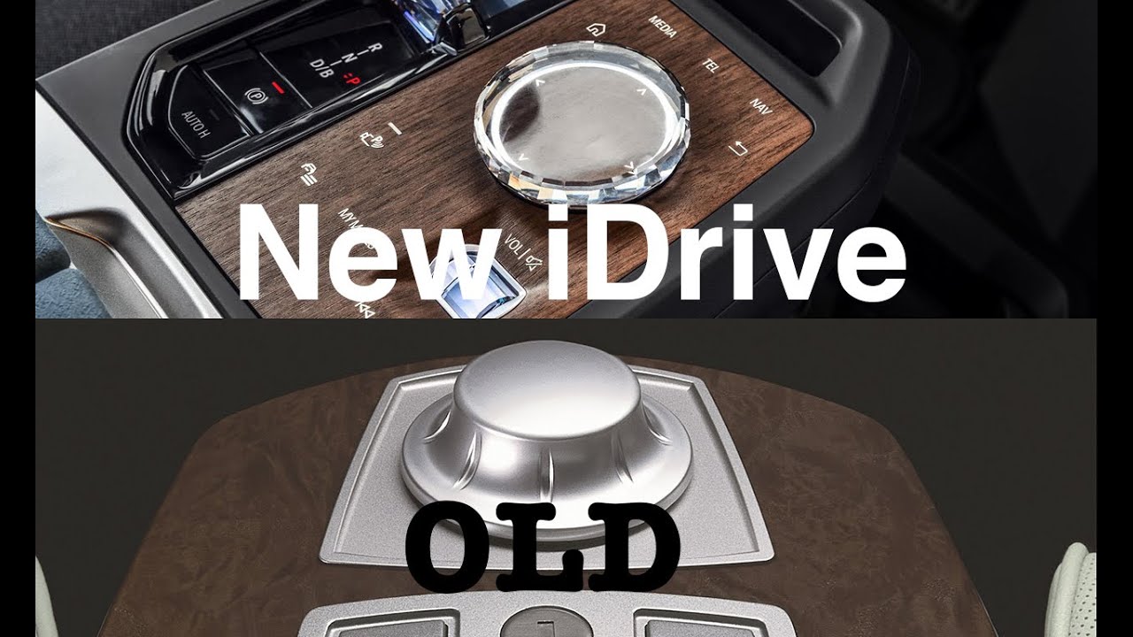 BMW iDrive System - A Look At The Old vs. New iDrive - YouTube