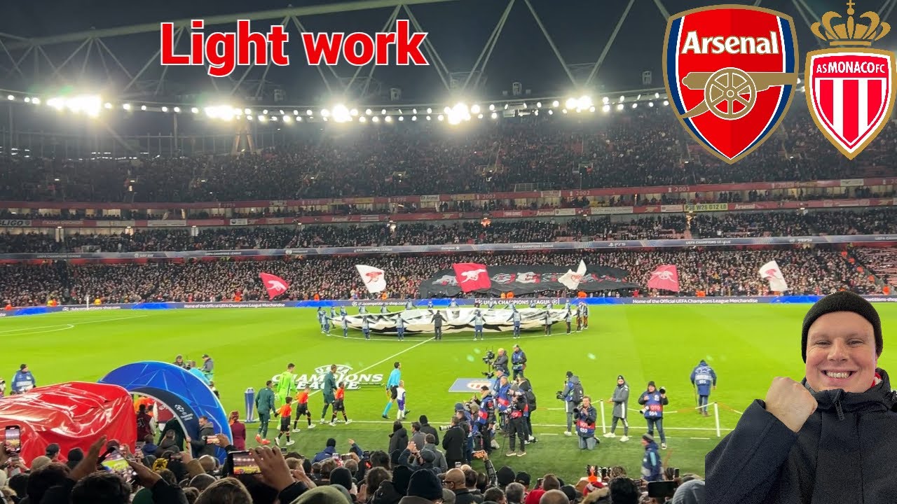 Easy Champions League Win - Arsenal FC vs AS Monaco - YouTube