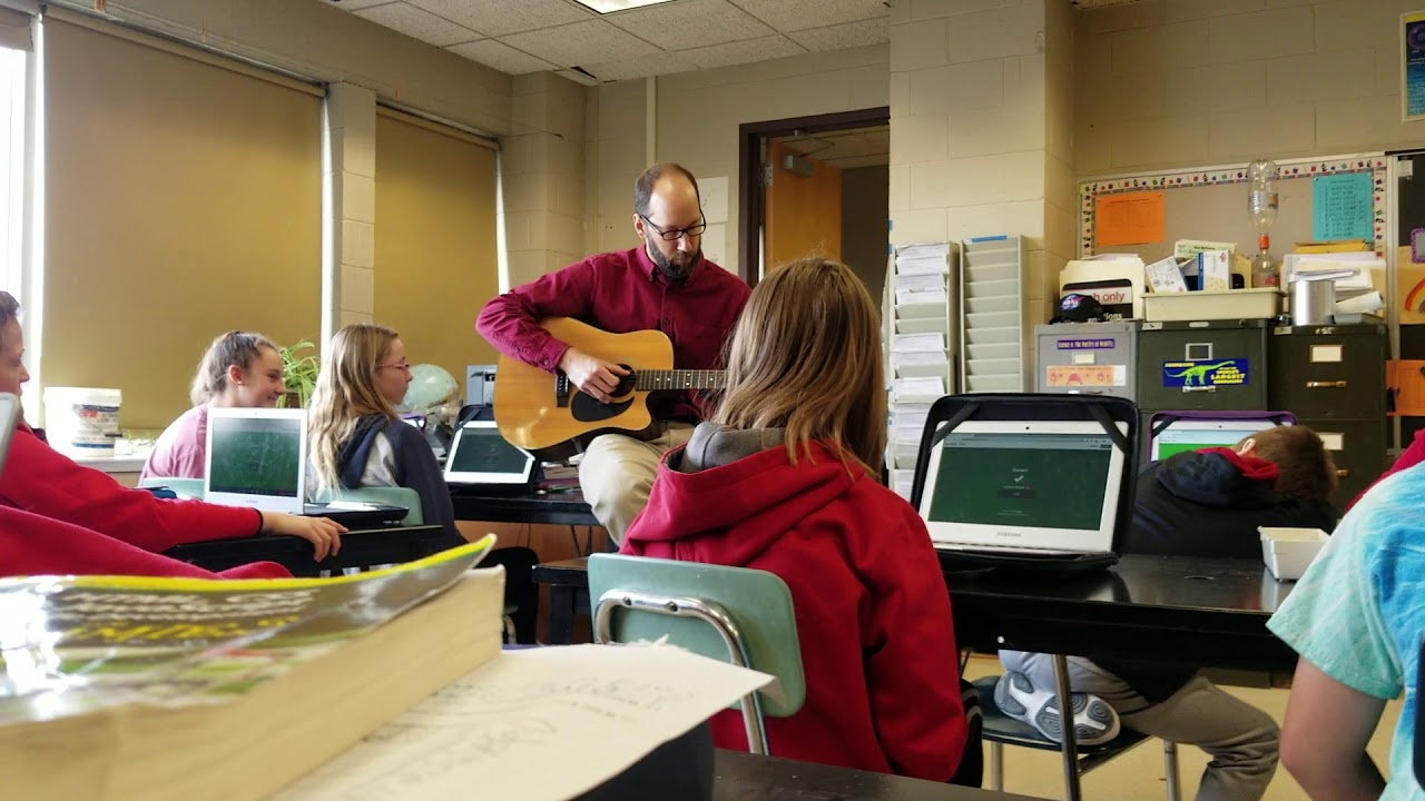 7th grade science class - YouTube