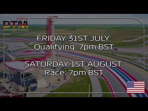 GP4 DTM 2017 OC Austin - Race