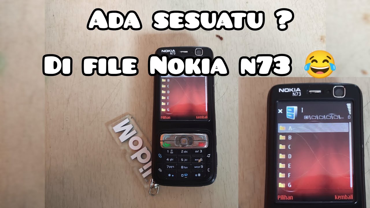 Review test Tampilan File Folder Nokia n73 - YouTube
