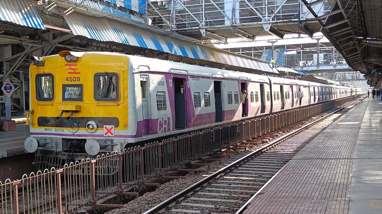 Old Local Train of Mumbai | Retrofitted EMU Local - YouTube