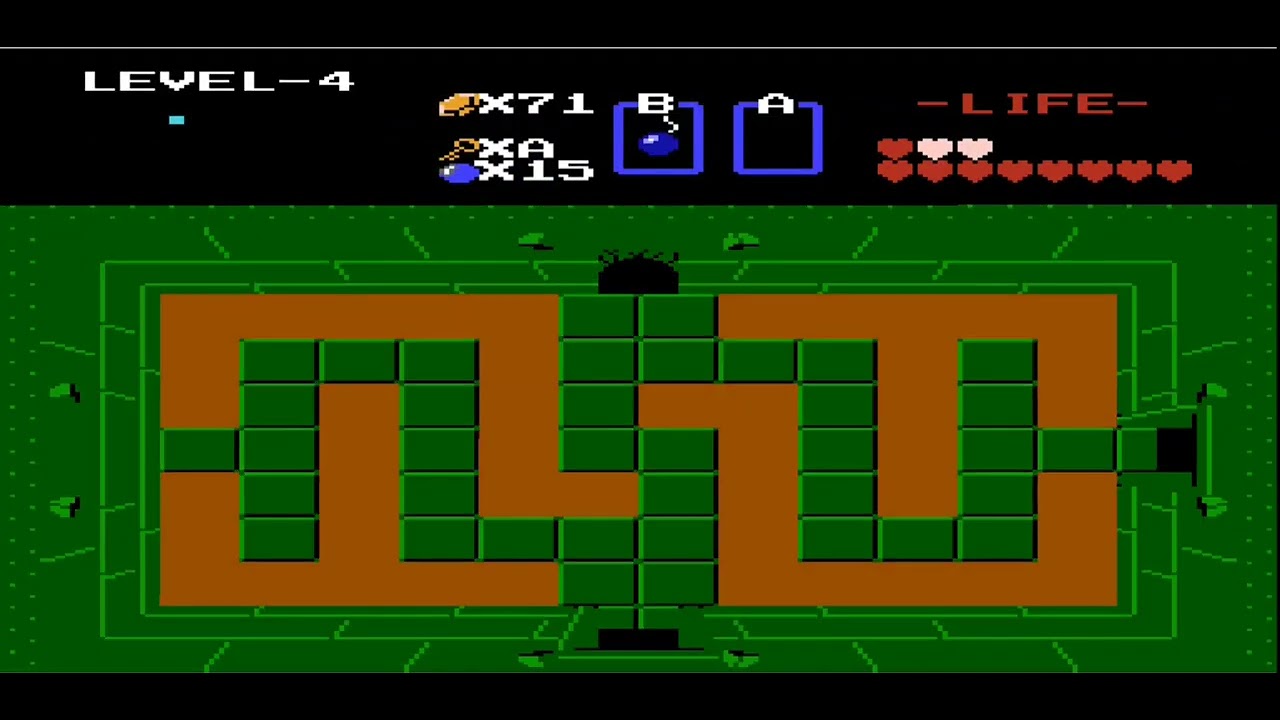 The Legend of Zelda Nes 2nd Quest (Zelda Mod) Swordless Run Part 3 ...