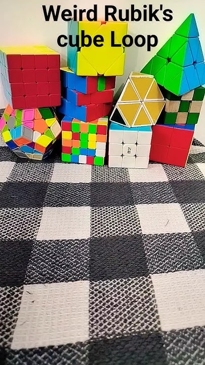 Weird Rubik's Cube Loop #cube #cubing #puzzle #fun #weird #rubikscube - YouTube