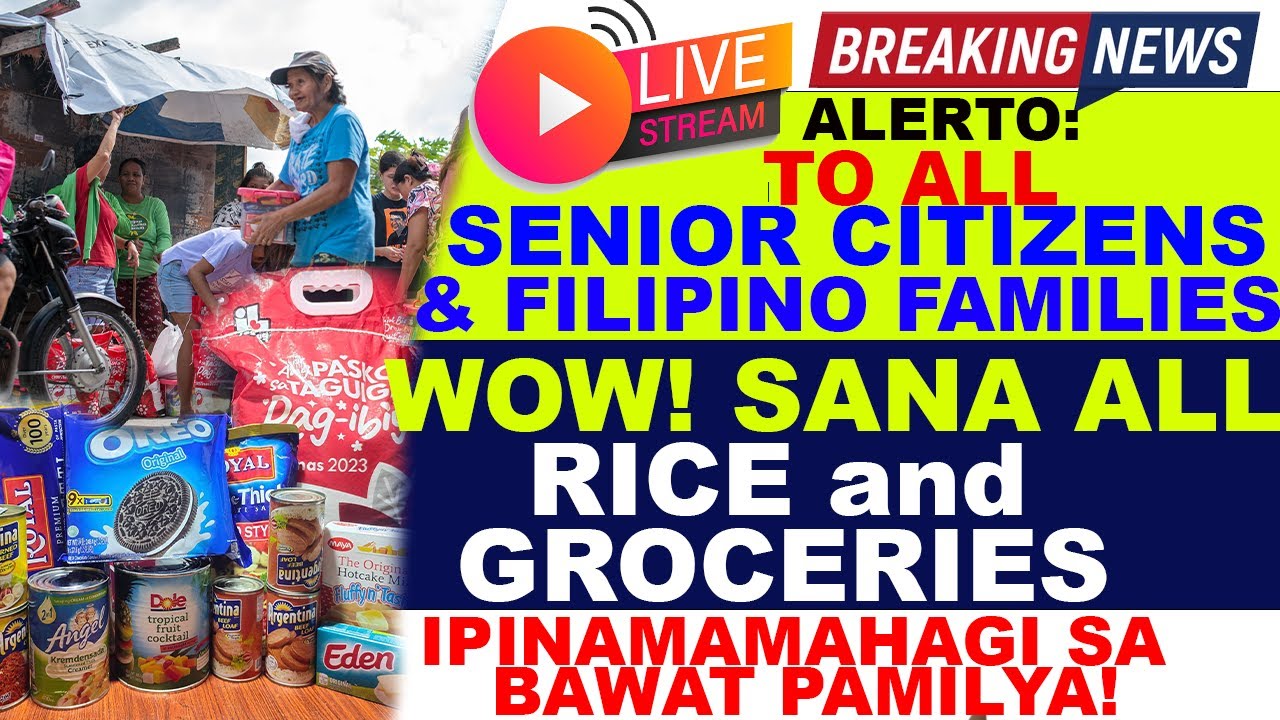 WOW! RICE AT GROCERIES IPINAPAMAHAGI NGAYUN! - YouTube