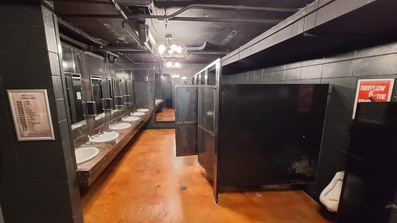 Bayou Music Center Men's Restroom - YouTube
