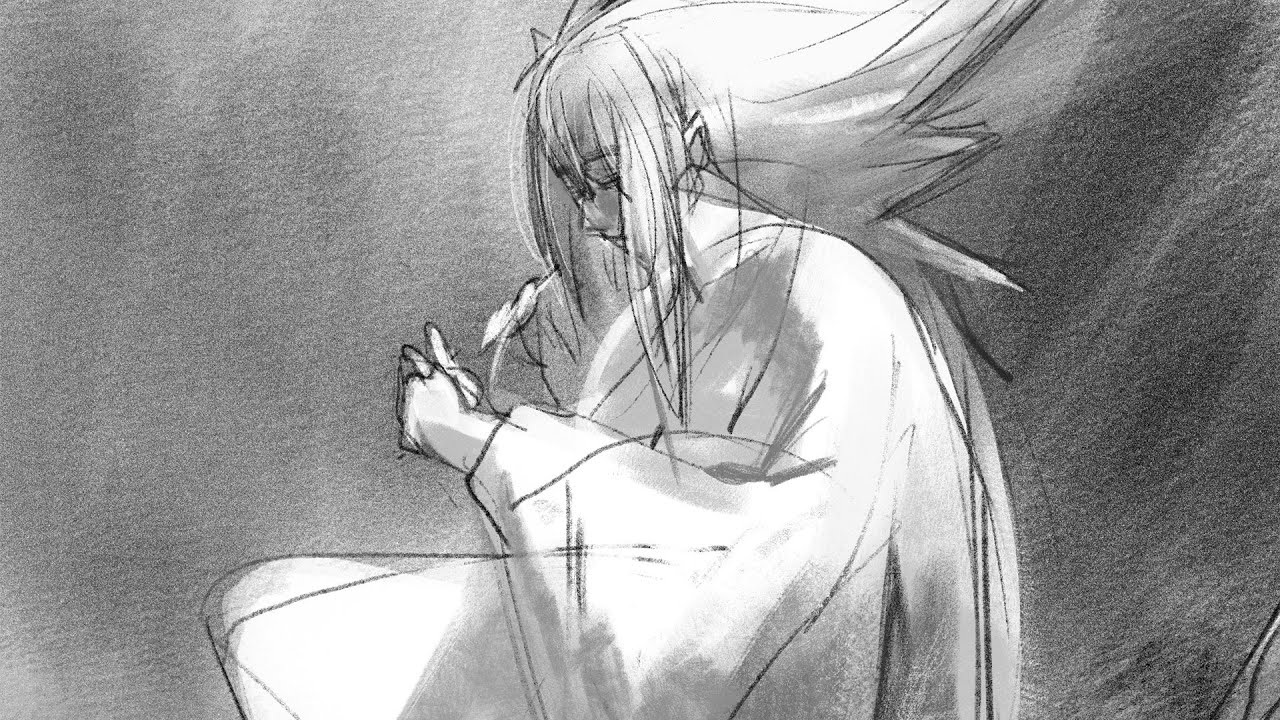 How to DRAW/PAINT with INCOMPLETE Ideas【chat + process】 - YouTube