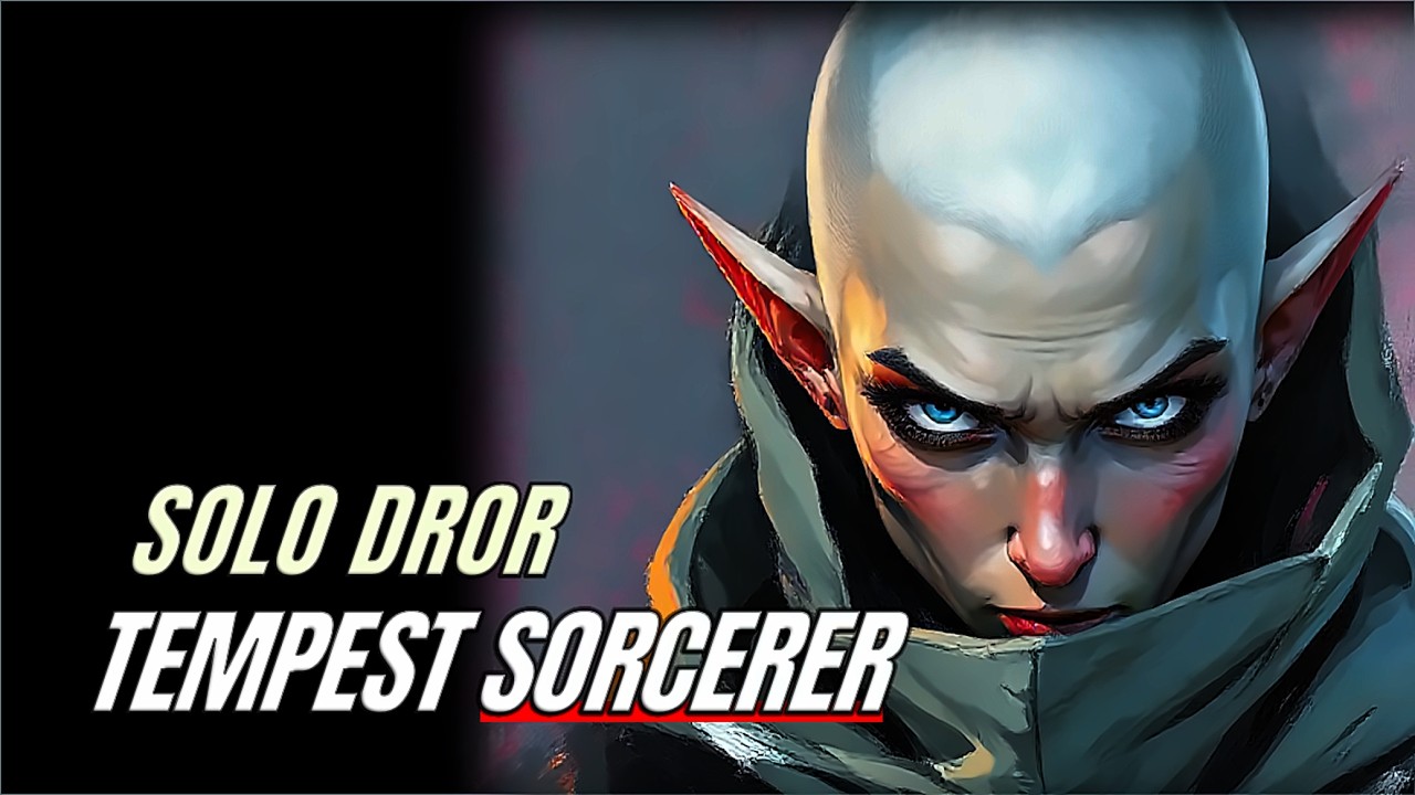 Baldur’s Gate 3 | Tempest Sorcerer | Honor Mode | Solo Dror Ragzlin ...