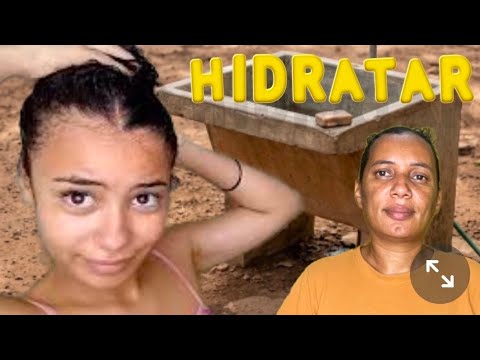 LAVANDO E HIDRATANDO O CABELO