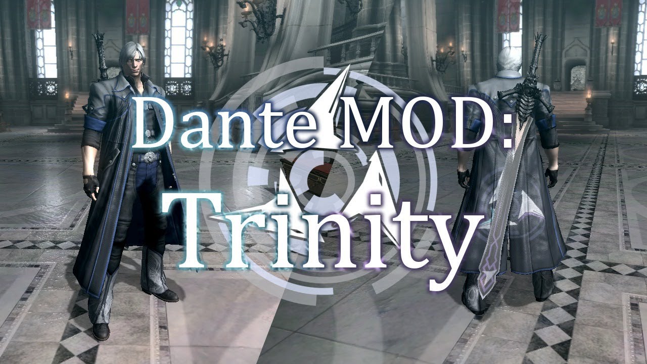 【DMC4SE】Dante MOD: Trinity【MOD】 - YouTube