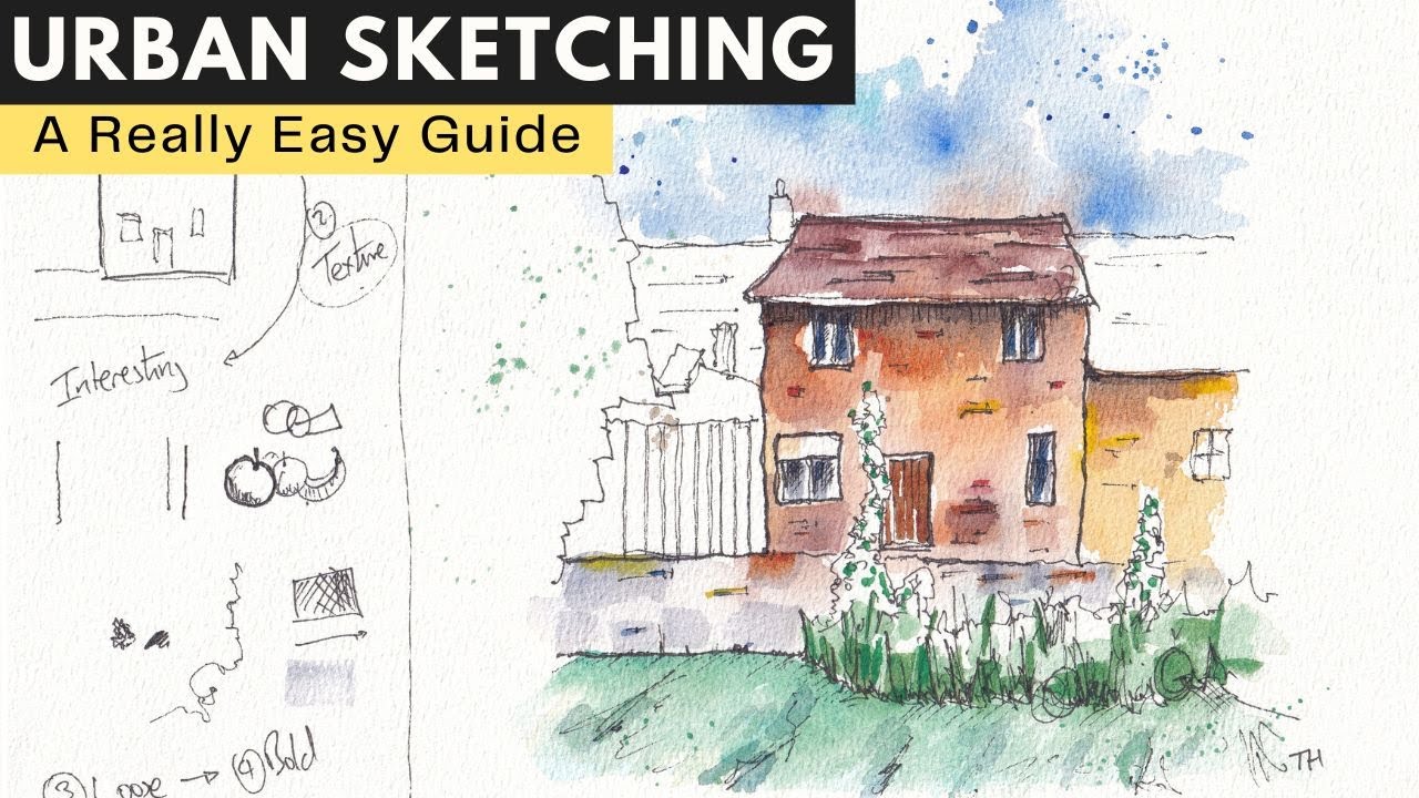 Discover the joy of urban sketching: Step-by-step tutorial for absolute ...