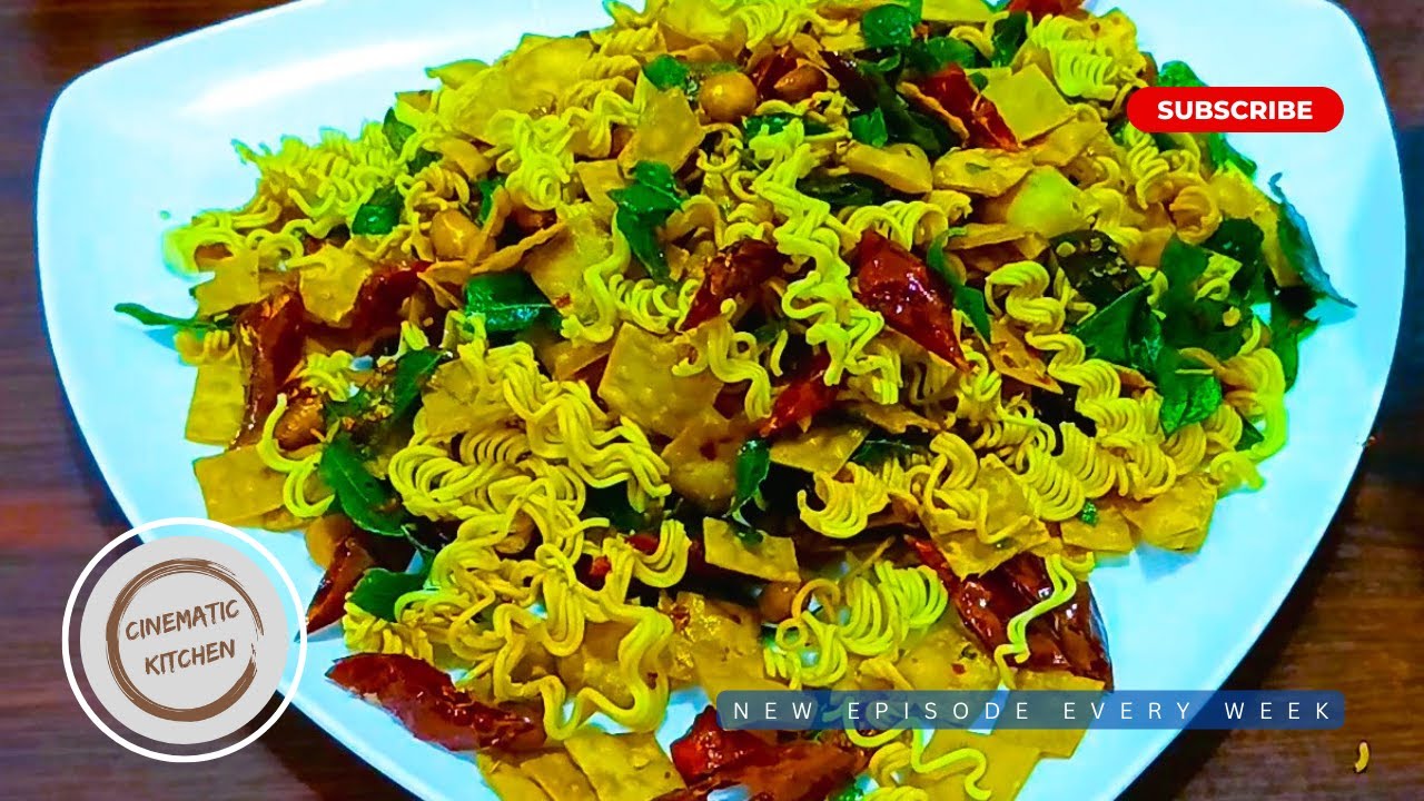 Crispy Papadam mixture | Crunchy Papad Mixture Recipe | Easy Snack ...