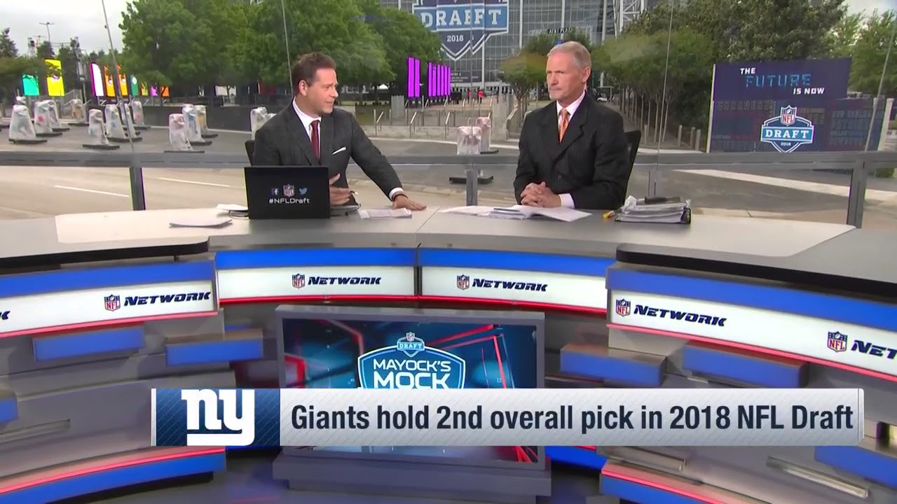 Mike Mayock Giants final 2018 Mock Draft: No. 2 - YouTube