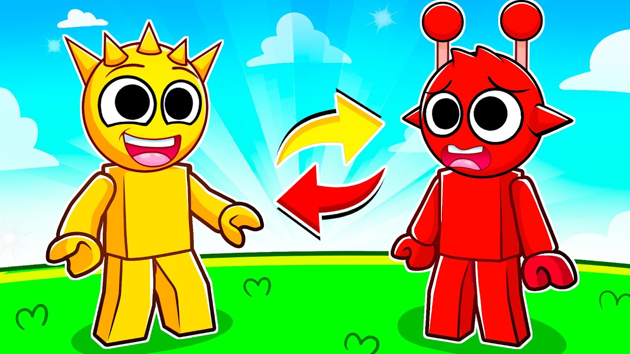 SIMON & RADDY COLOR SWAP In Roblox! (Sprunki) - YouTube