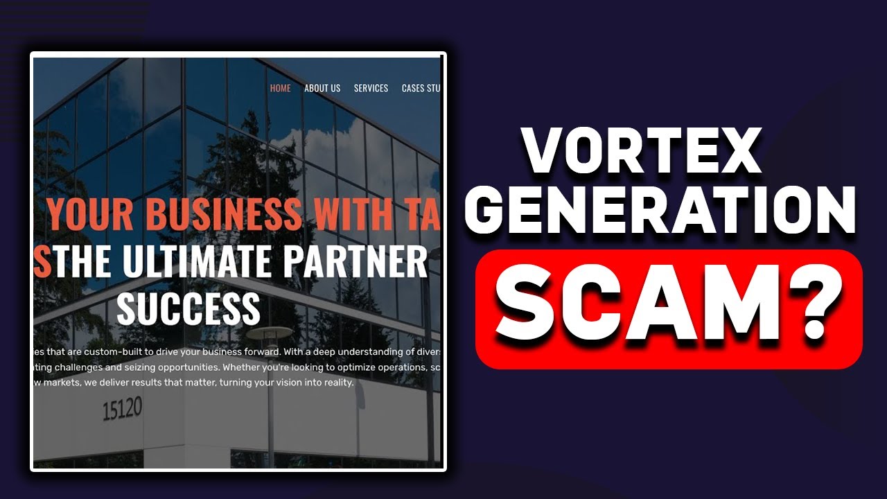 VORTEX GENERATION DIGITAL COMPANY REVIEW: LEGIT OR SCAM? 2024 - YouTube
