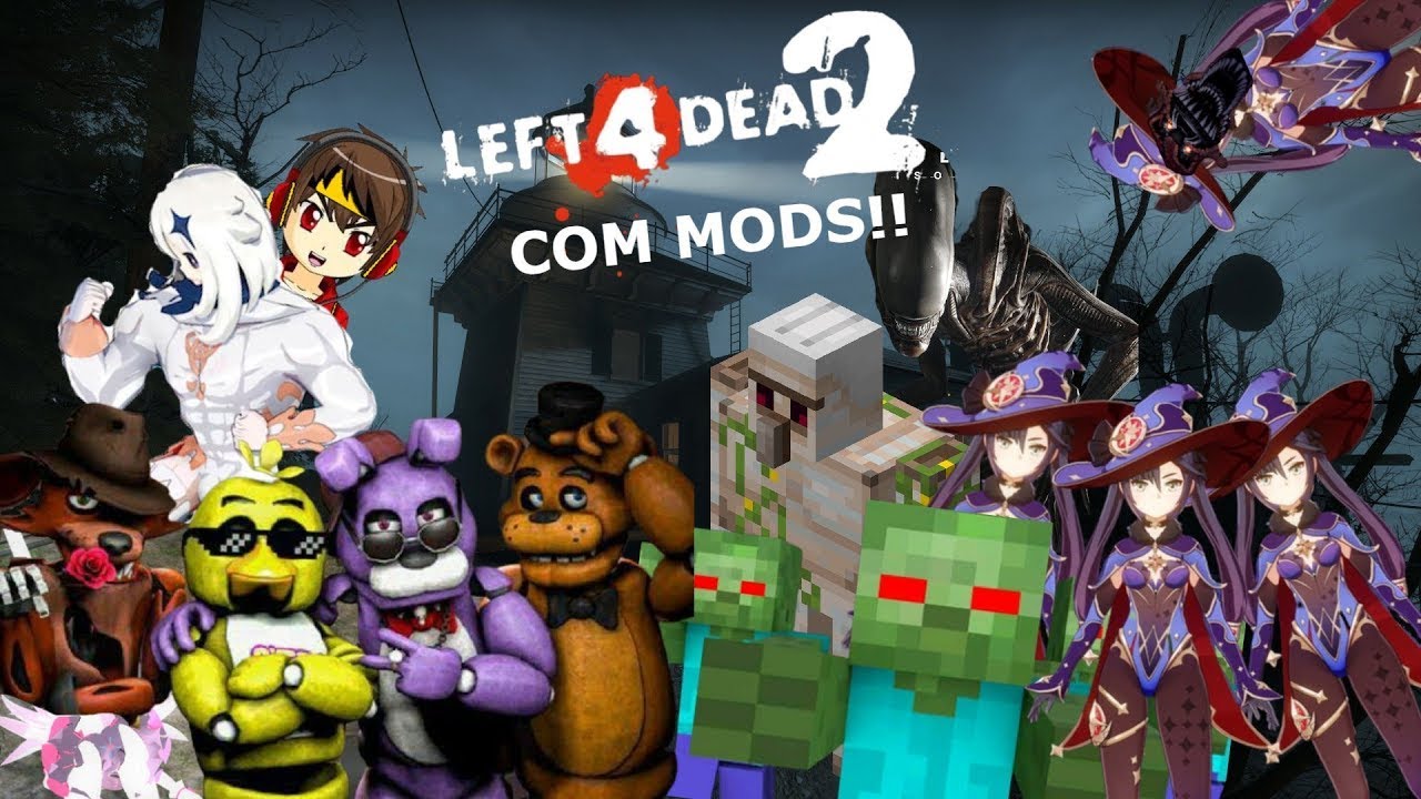 Left 4 dead 2 con mods - YouTube