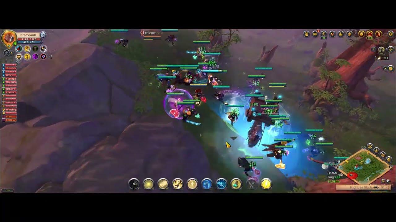 Albion Online Bogoris -- Mono con navaja Pov Santificador 25-09-2023 - YouTube