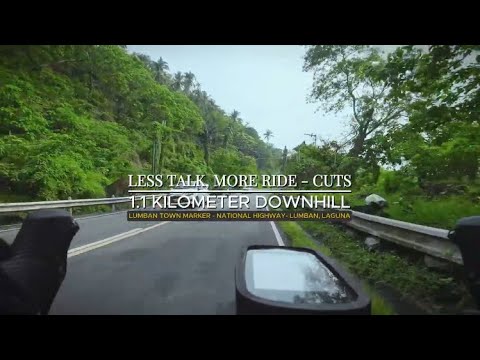 The Descent from the Iconic Lumban Town Marker and Viewdeck | Laguna ...