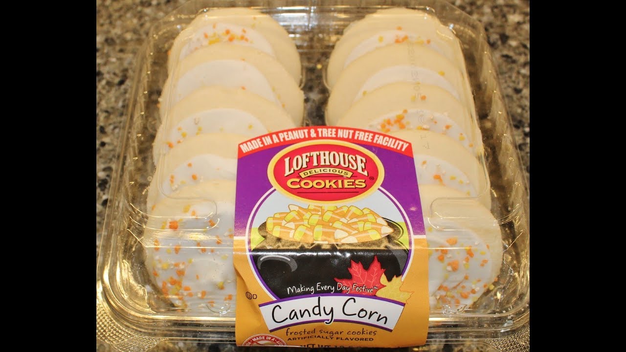 Lofthouse Delicious Cookies: Candy Corn Frosted Sugar Cookies Review ...