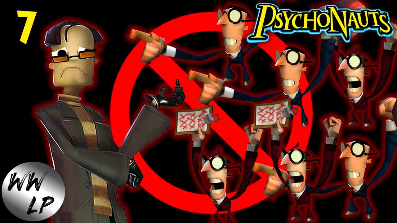 Psychonauts Part 7: Sasha's Censors - YouTube