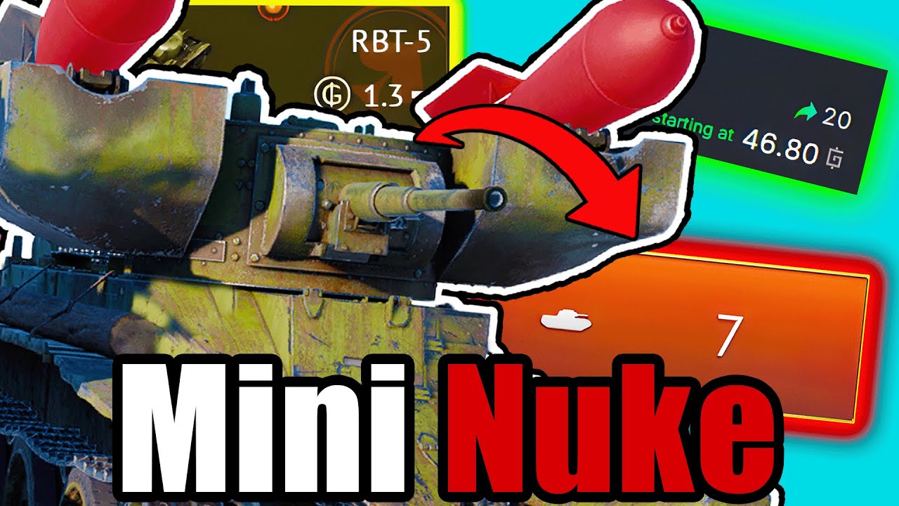 The 1.3 Tank That Can DESTROY Tigers - RBT-5 |War Thunder - YouTube