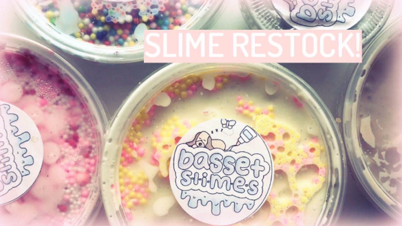FIRST SLIME RESTOCK JANUARY 28TH 2018 - YouTube