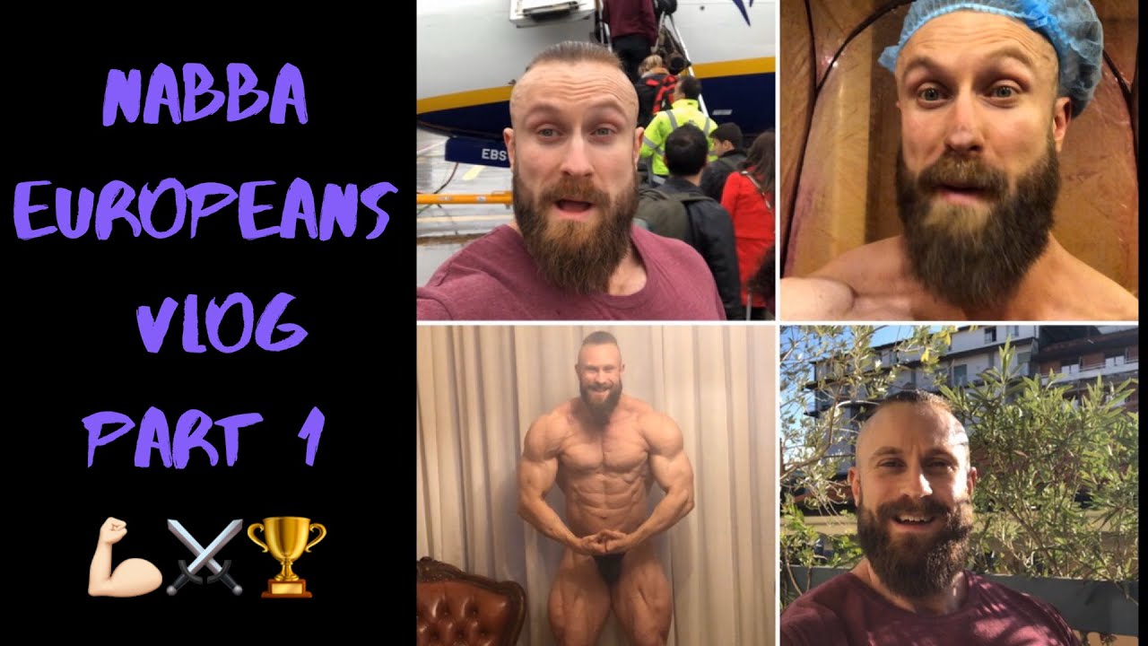 NABBA Europeans Vlog Part 1 - YouTube