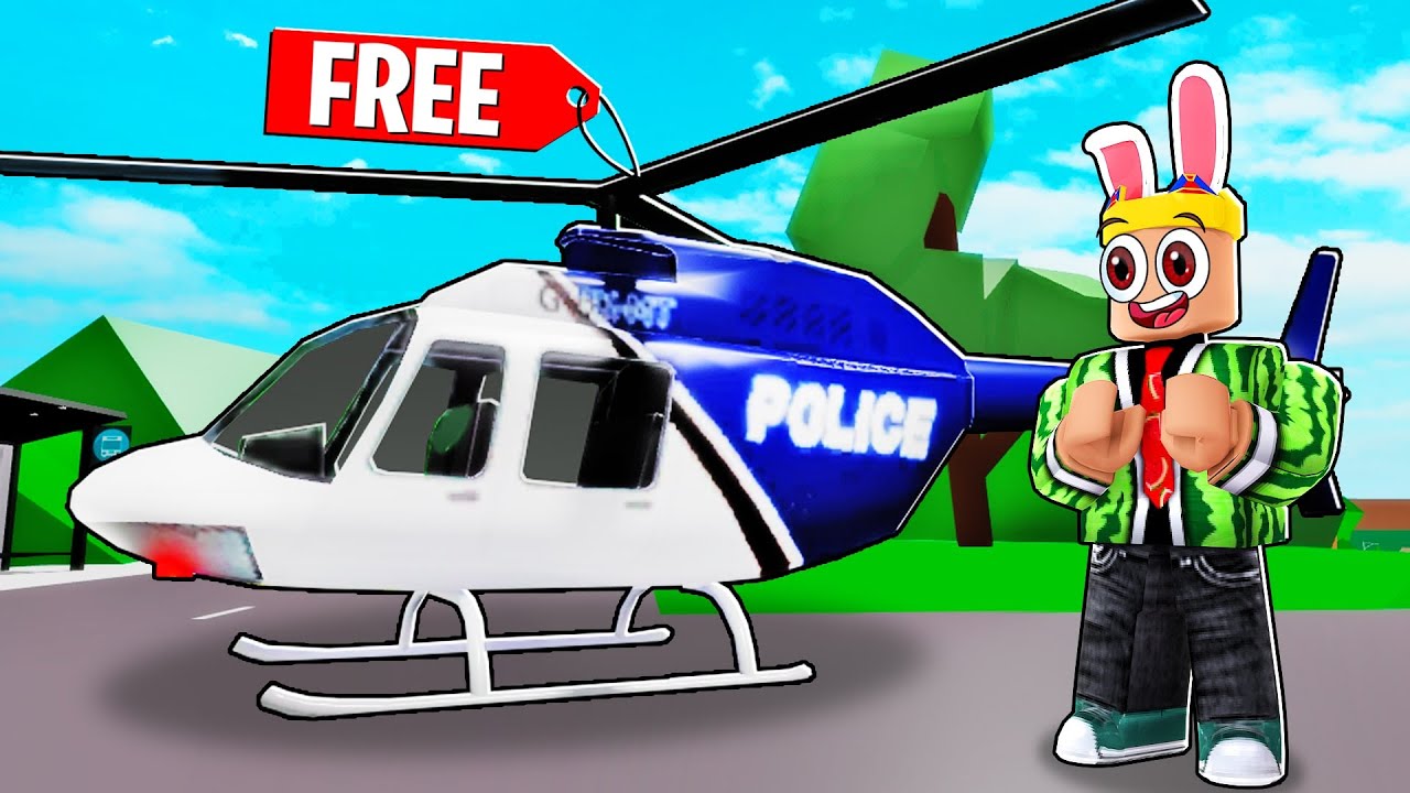We WON a FREE HELICOPTER! (brookhaven) - YouTube