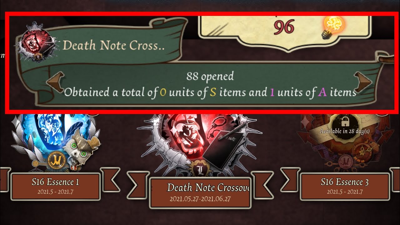 【Identity V】 I love this game! Part 1 (Death Note Crossover Essence ...