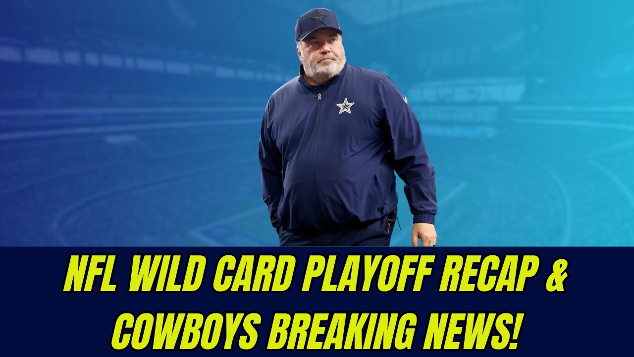 NFL Wild Card Playoff Recap & Cowboys Breaking News! - YouTube