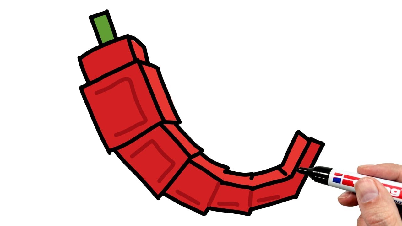 How to Draw Grow a Garden Pepper (Roblox) - YouTube