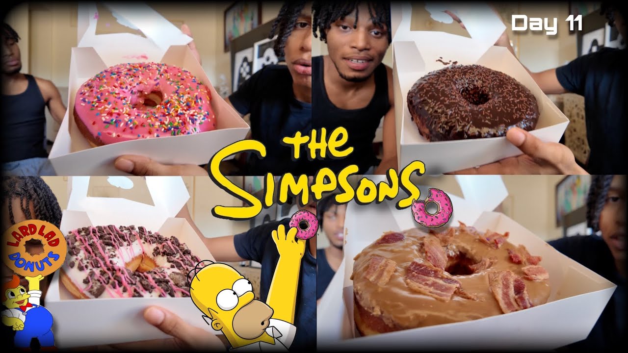 I Tried The Simpson Donuts From Universal Studios!! - YouTube