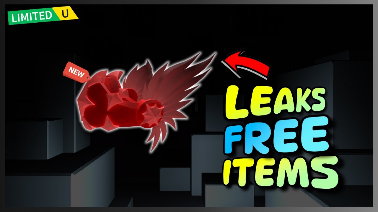 [LEAKS] New FREE LIMITED UGC items 🤩😍😱, How to get FREE UGC ITEM ...