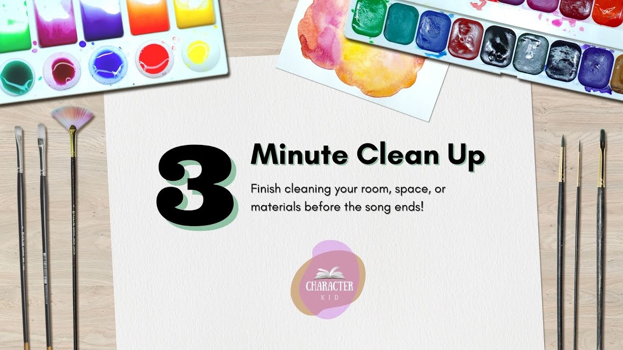 3 Minute Clean Up Timer - YouTube
