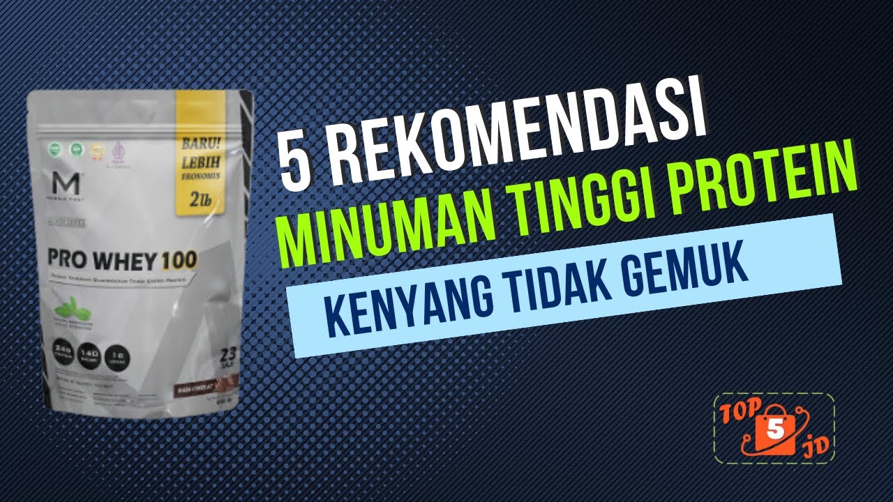 5 Minuman protein terbaik untuk diet - kenyang tidak gemuk - YouTube
