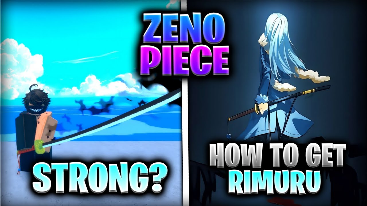 Zeno Piece | RIMURU | Showcase + Tutorial Como Pegar Rimuru (Sword) # ...