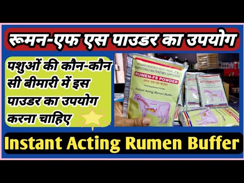 Vet-Powder:-Rumen-FS|| Instant Acting Rumen Buffer||रूमन-एफ-एस पाउडर का ...
