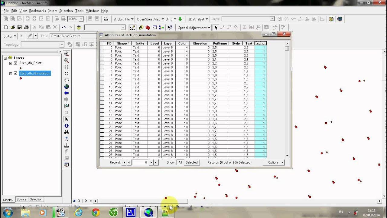 attribute transfer mapping - spatial adjustment - arcgis - YouTube