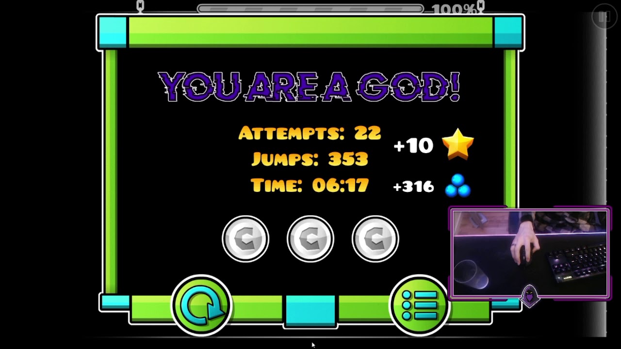 [GD] [240fps] Cataclysm by GgBoy {Extreme Demon} Complete - YouTube