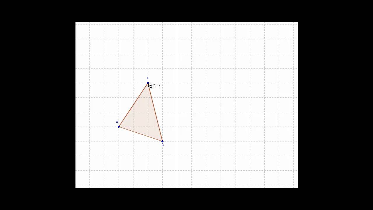 Speiling om linje - YouTube