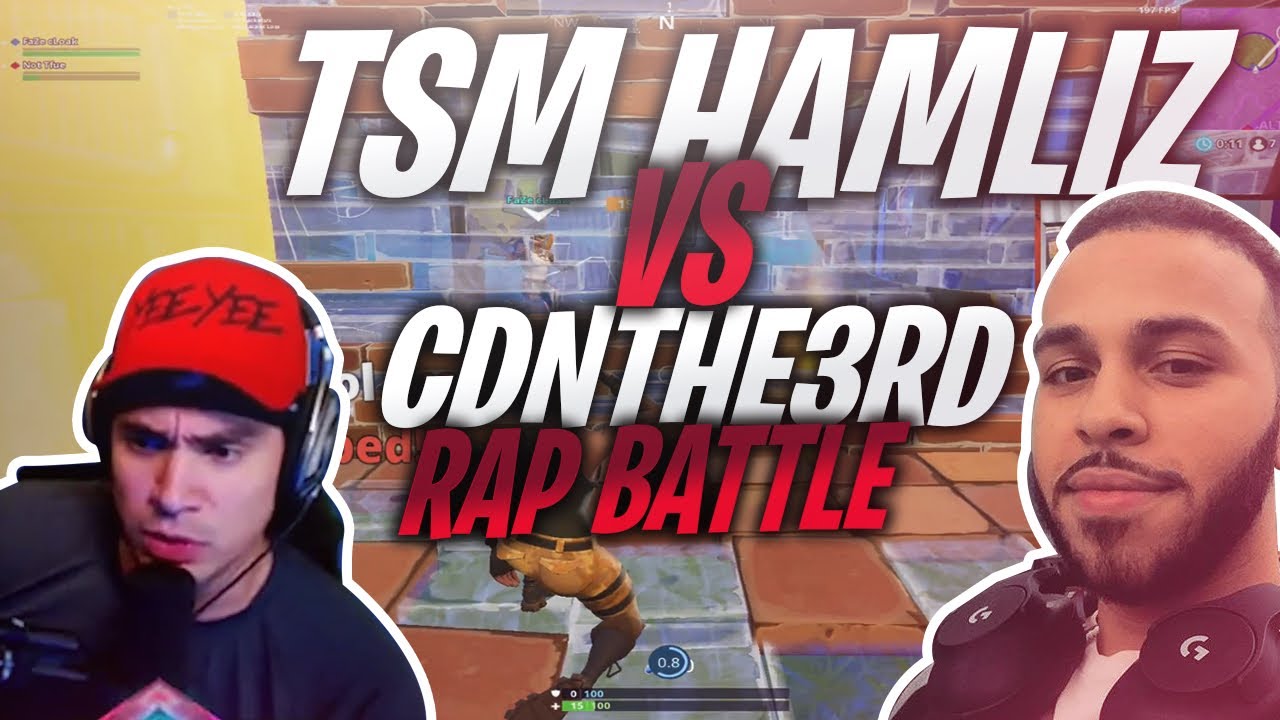 TSM Hamlinz Vs CDNThe3rd Rap Battle - YouTube