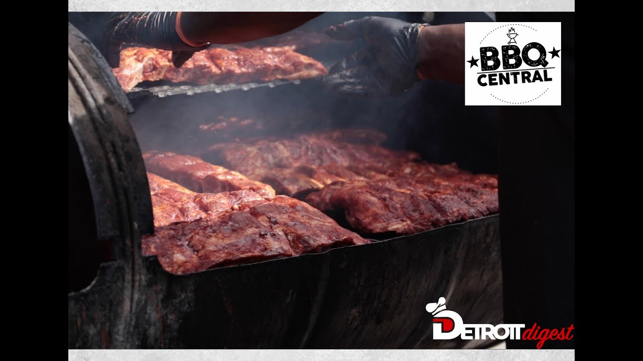 Detroit Digest tries GREAT Barbecue at BBQ Central - YouTube