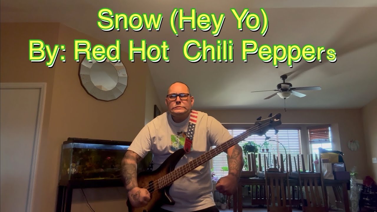 Snow (Hey Yo) by: Red Hot Chili Peppers bass cover 2025!!! - YouTube