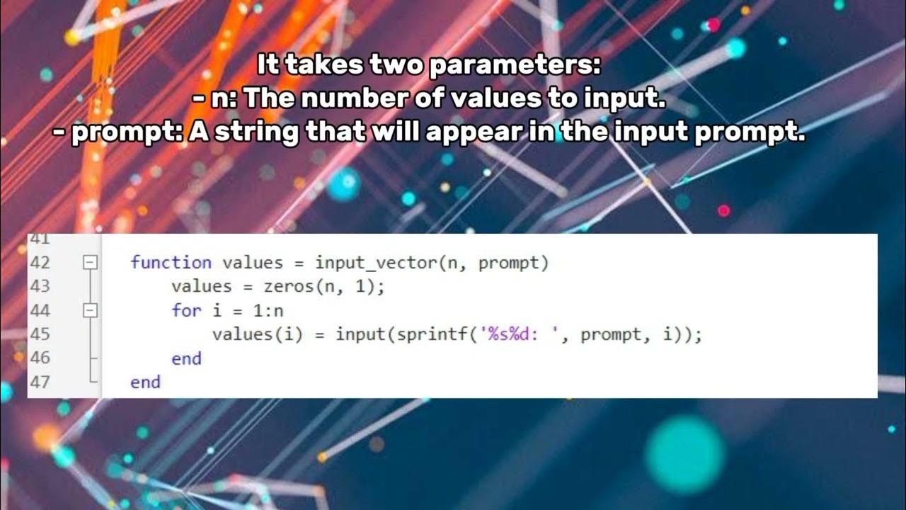 Water Distribution Network Tutorial Video (MATLAB Script and Function) - YouTube