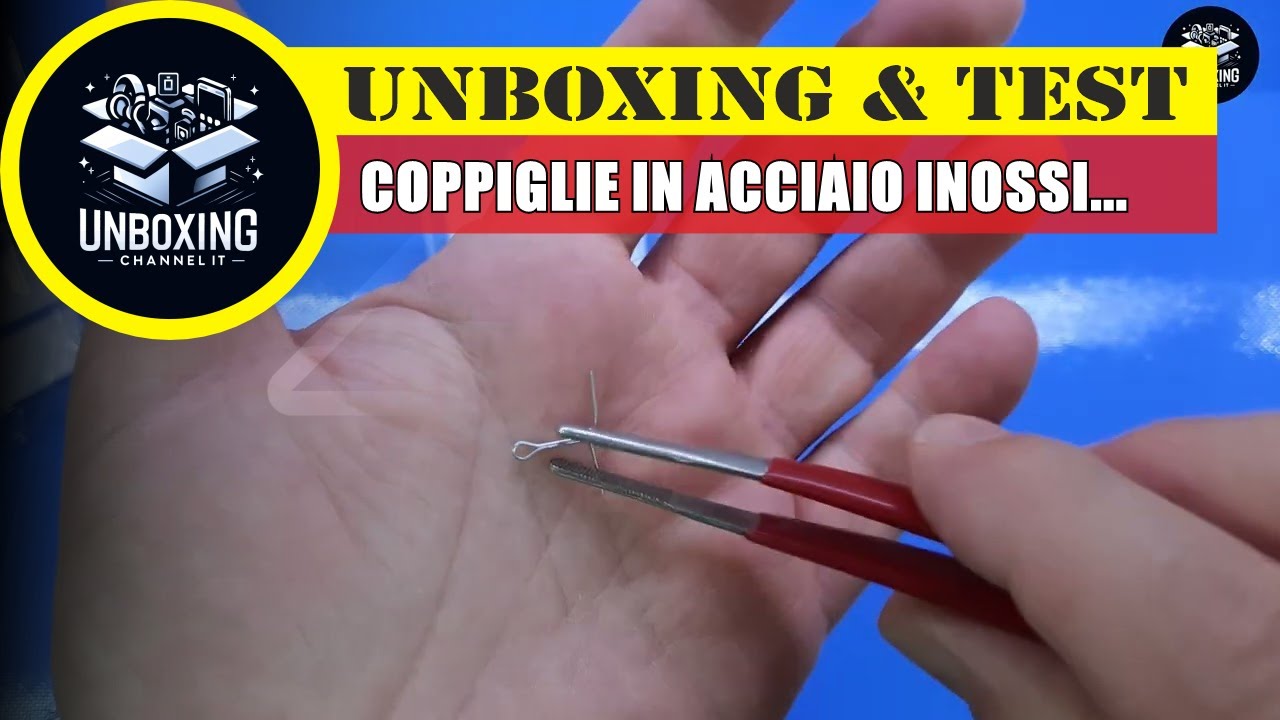 Coppiglie in Acciaio Inossidabile - 230 Pezzi - YouTube