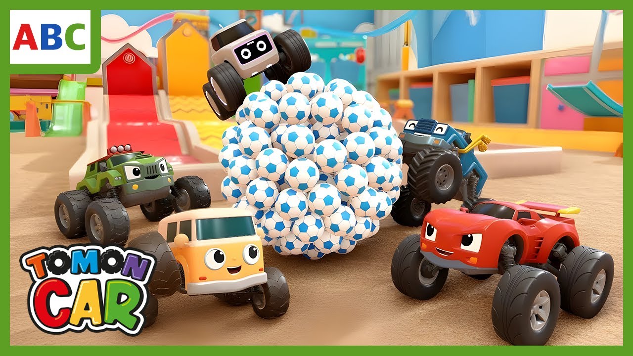 Tomoncar ABC Ep04｜Play Balls with Tomoncar! | Tomoncar World TV Series ...