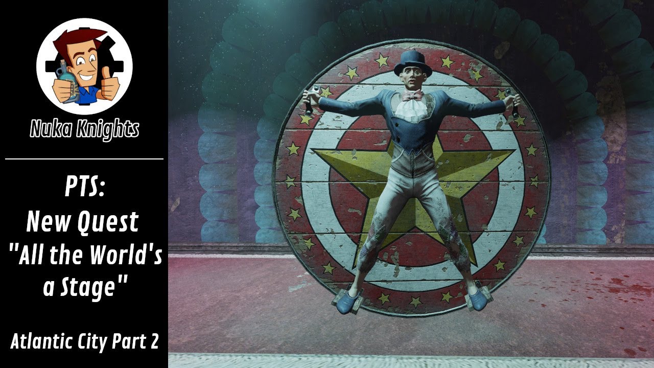 Fallout 76 PTS: New Main Quest "All the World`s a Stage" 2/4 (Atlantic ...