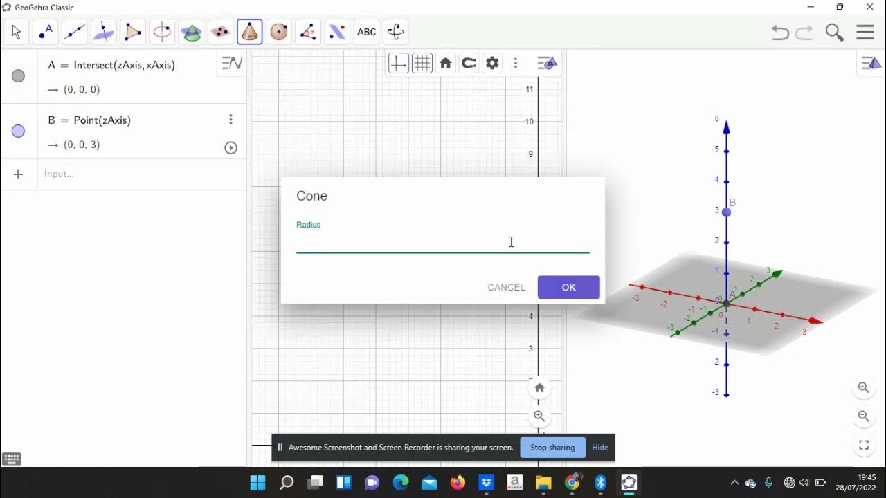 TRANSFORMASI GEOMETRI (REFLEKSI) DENGAN MENGGUNAKAN APLIKASI GEOGEBRA - YouTube