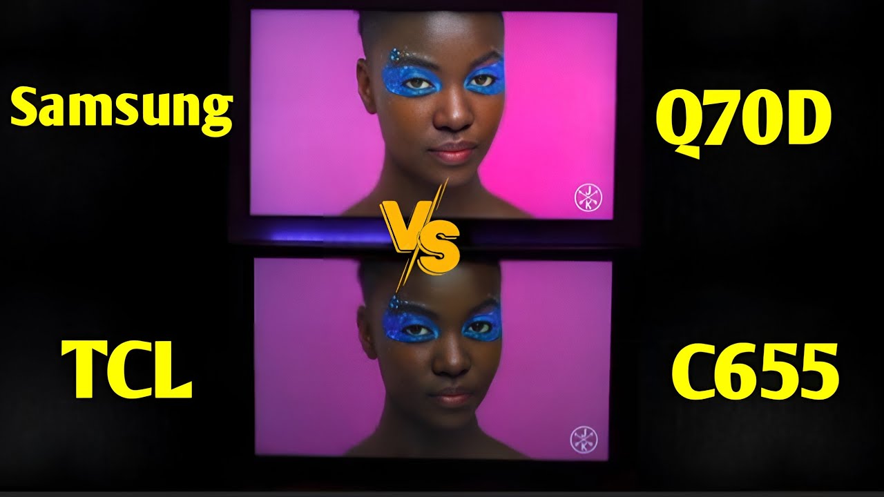 Samsung Q70D Vs TCL C655 Qled pro side by side comparison 💥 - YouTube