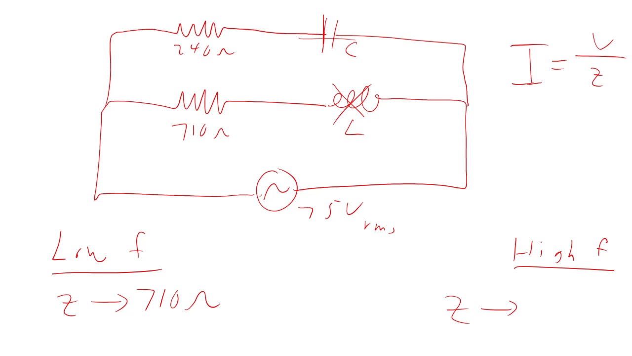 PHYS 2426 Another RLC Limiting Case Example Problem - YouTube
